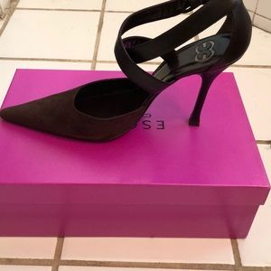 Escada | Shoes | Escada Brown Suede Shoe | Poshmark